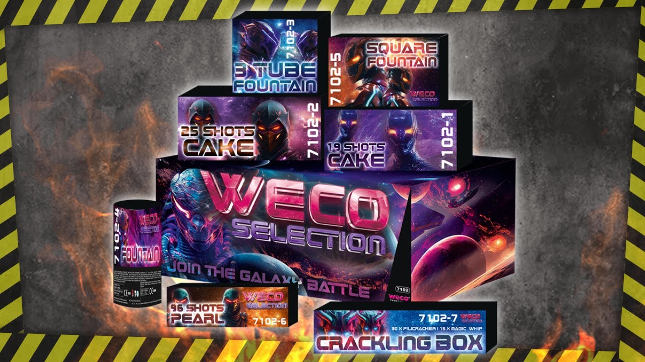 WECO Selection - WECO Vuurwerk - GBV WECO - 7102 - YouTube