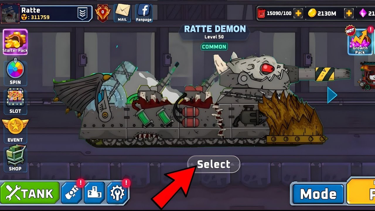 Tank Combat War Battle - New tank Ratte Demon coming soon update All ...