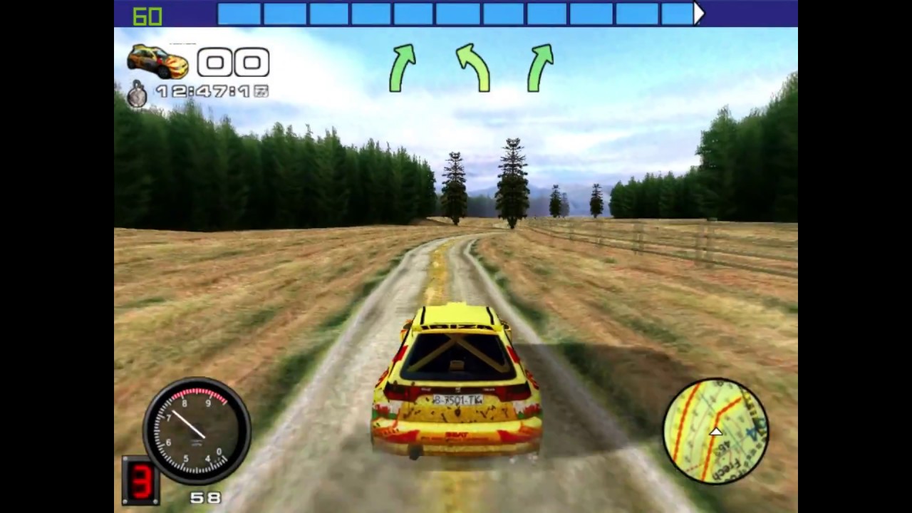Rally Championship Demo runs on Windows 10 - YouTube
