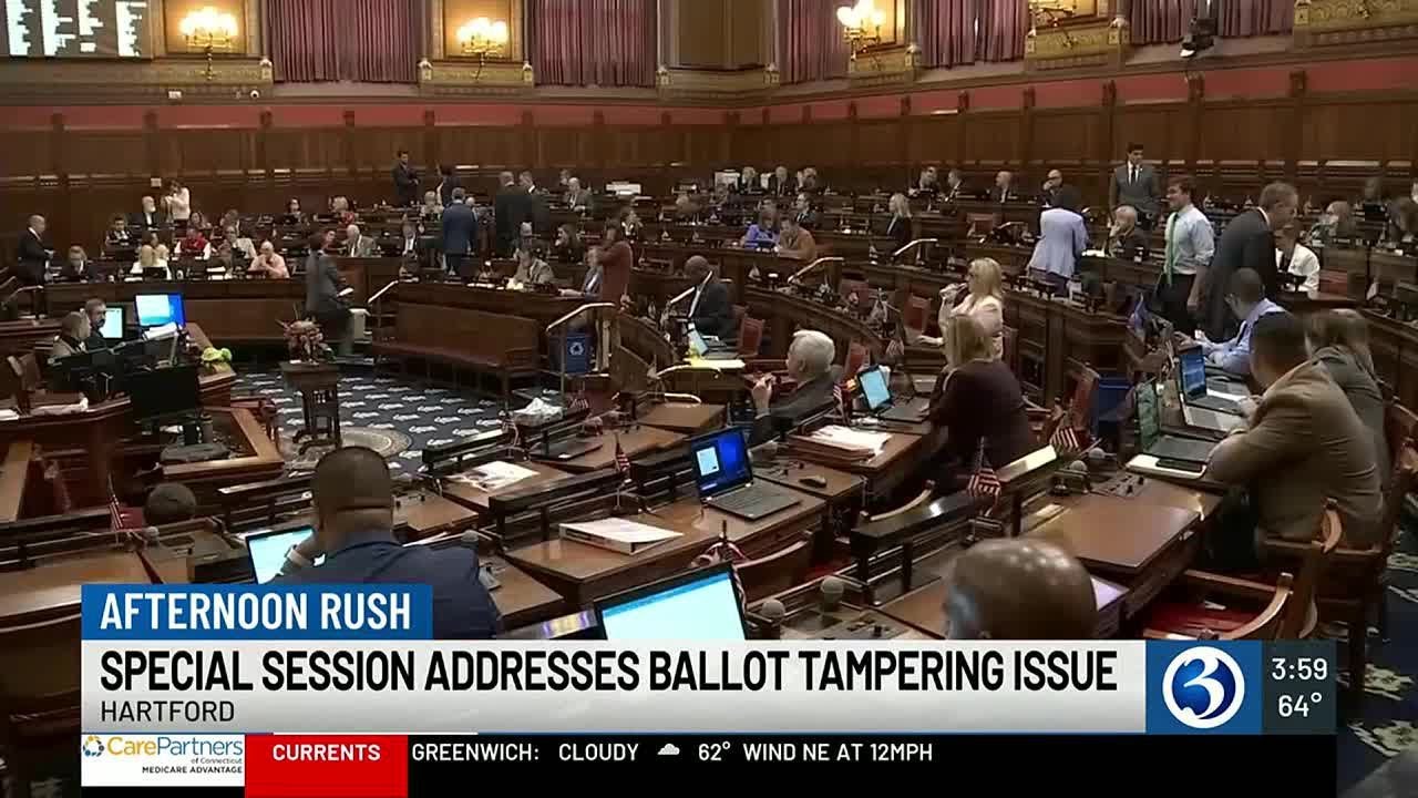 Special session addresses ballot tampering issue - YouTube