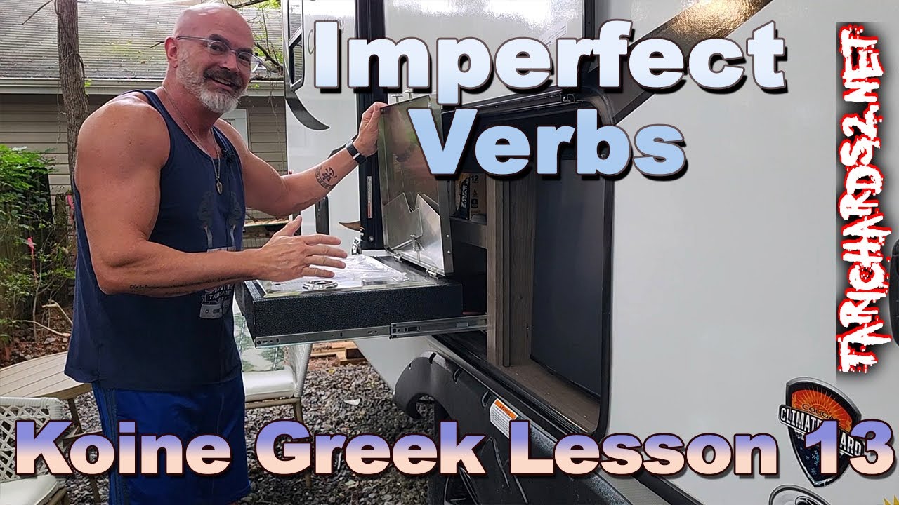 Koine Greek Lesson 13 Imperfect Verb Charts - YouTube