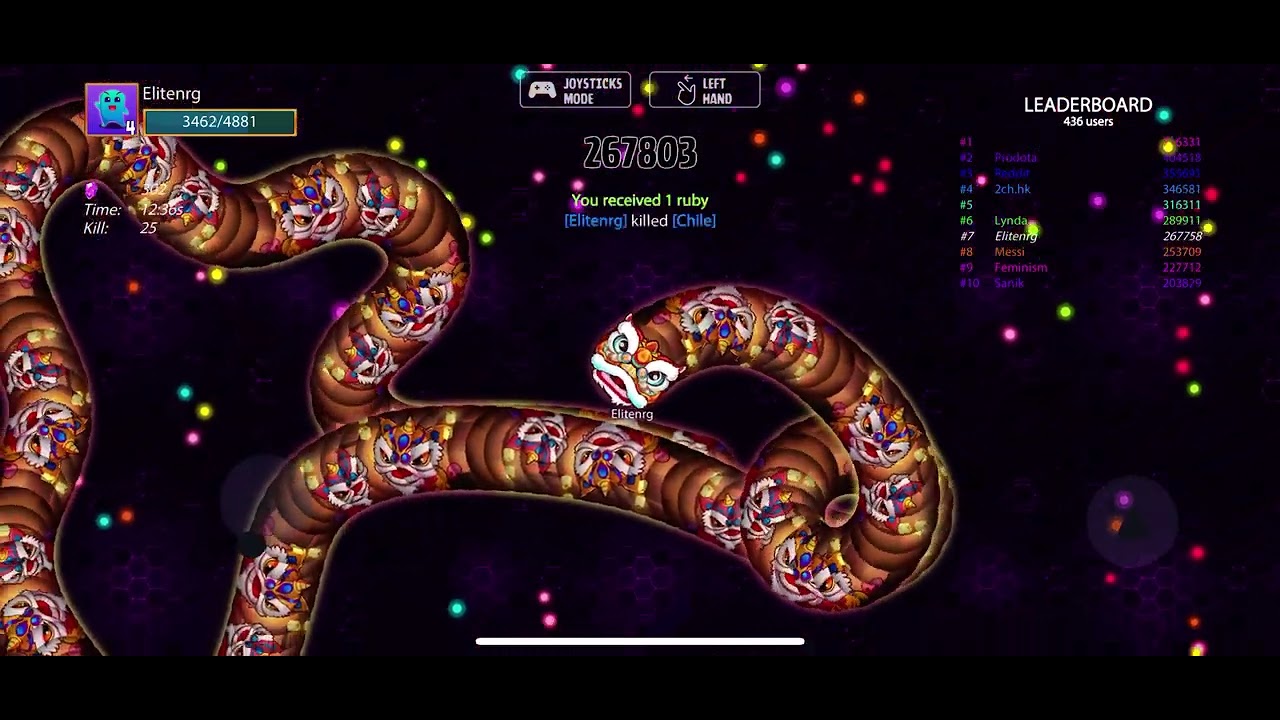 Relaxing worm game - YouTube
