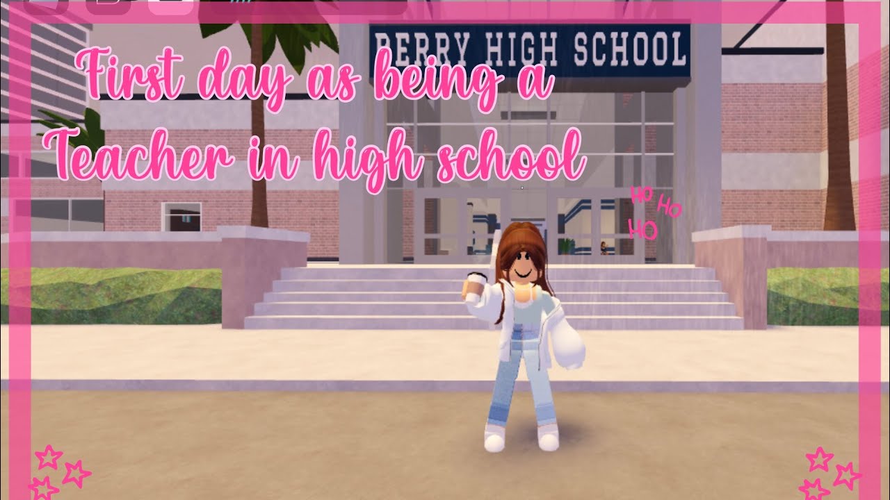 First day being a teacher!! || BERRY AVENUE ROBLOX ||🫶 - YouTube