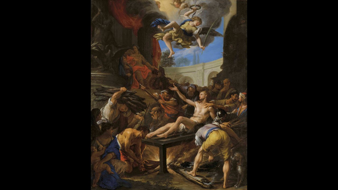 The Glorious Martyrdom of St. Lawrence - YouTube