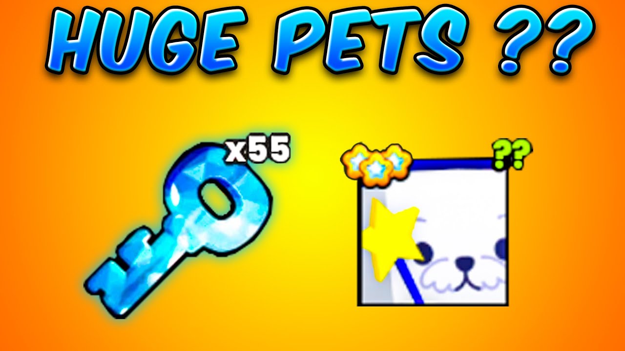 I Opened 50 Crystal Key Chests in Pet Simulator 99 - YouTube