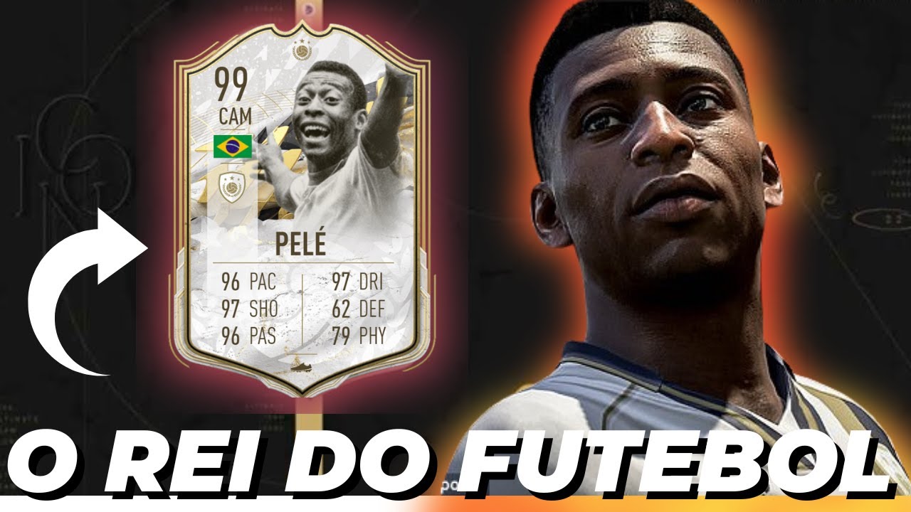 O REI É SURREAL! 👑 🇧🇷 REVIEW PELÉ 99 MOMENTS - FIFA 22 - YouTube