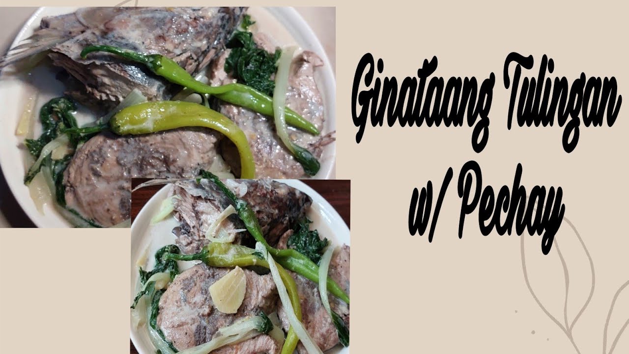 Ginataang Tulingan w/ Pechay - YouTube
