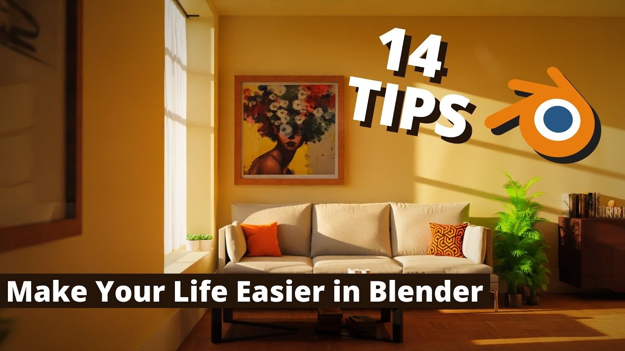 14 Short Blender Tips | Tutorial for Blender 2.93 - YouTube