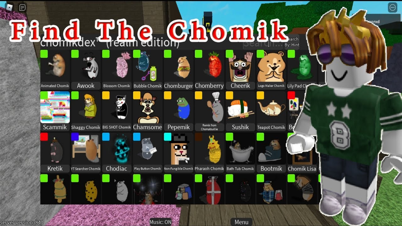 Find the chomik [FTC] All Chomik In the Spawn [Revamp Realm] - YouTube
