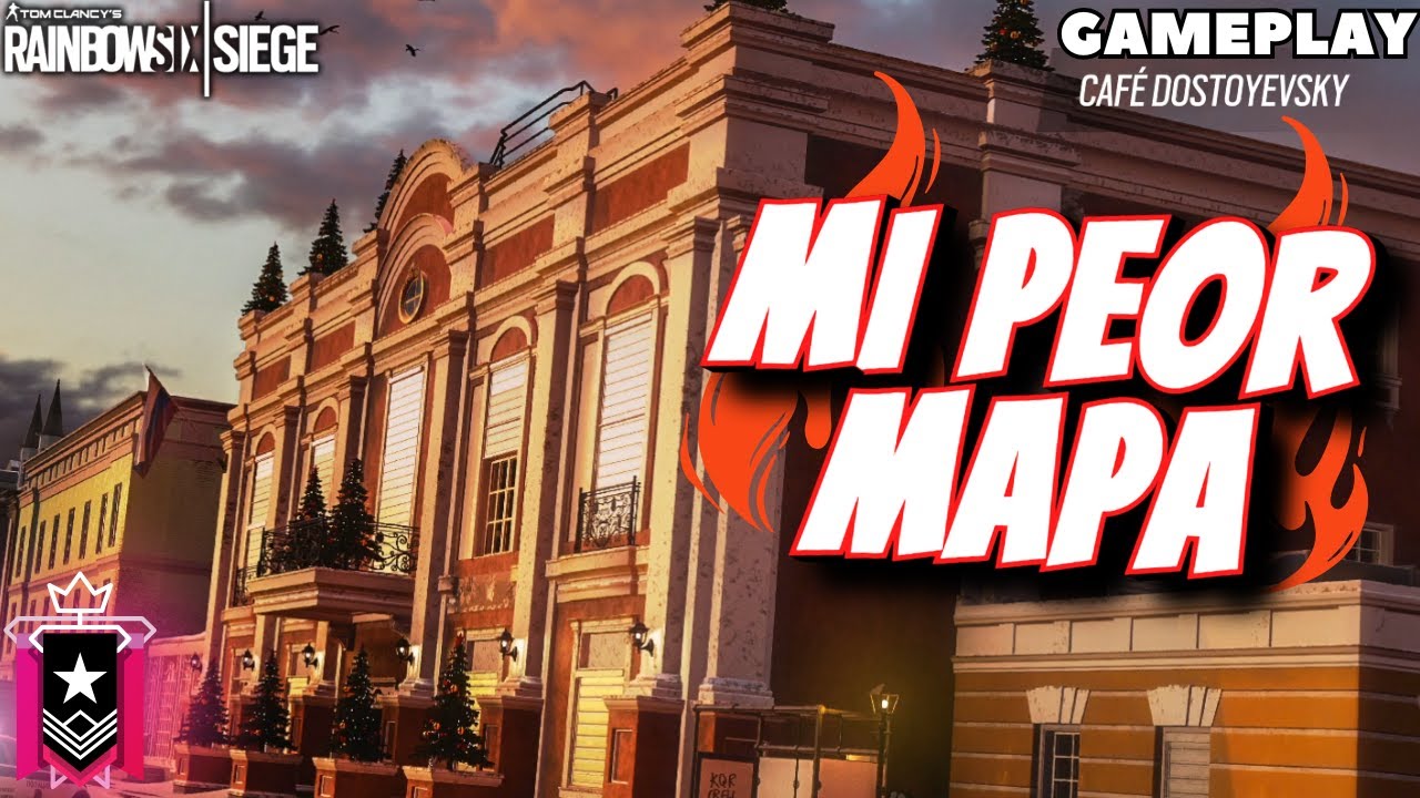 KAFE MI PEOR MAPA EN R6 | GAMEPLAY - WaloMEX Rainbow Six Siege - YouTube