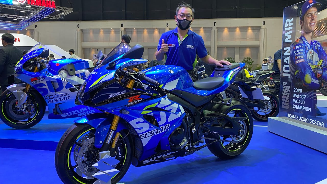 บรรยากาศภาพในงาน Booth SUZUKI BIG BIKE Motor Show 2021 - YouTube