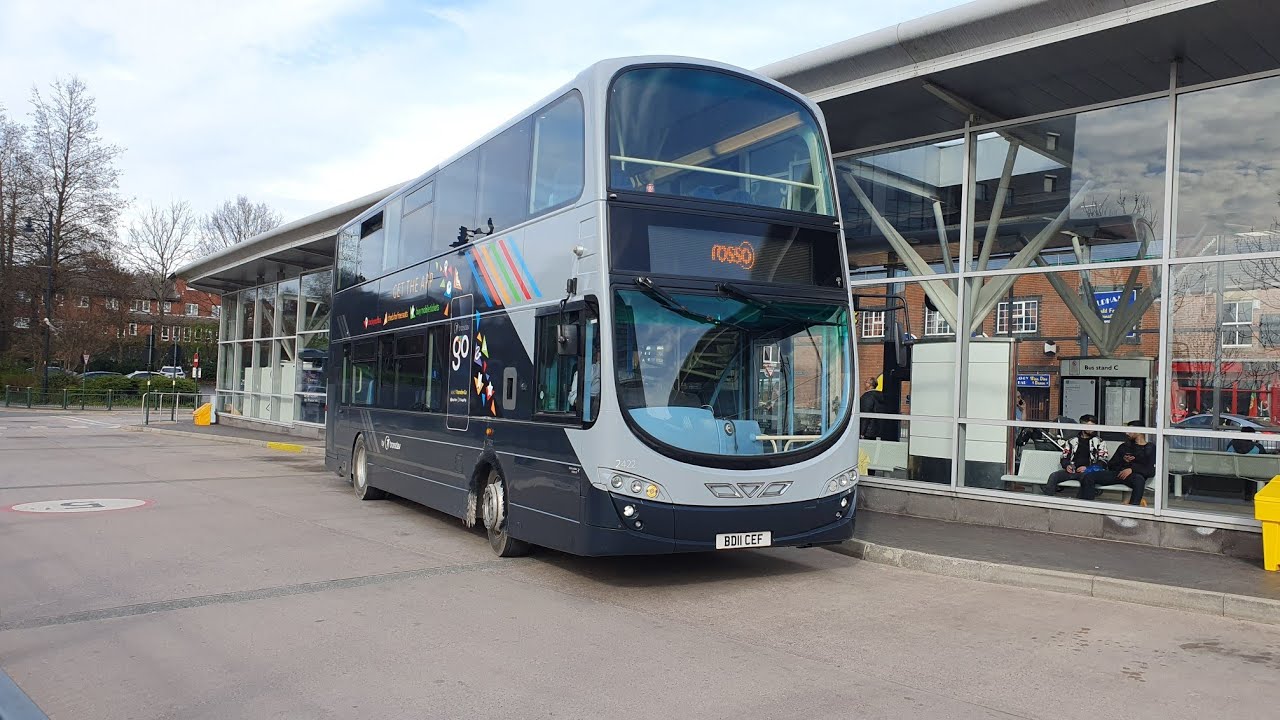The Transdev Way Part 16! Rosso Volvo B9TL/Wright Eclipse Gemini 2 2422 ...