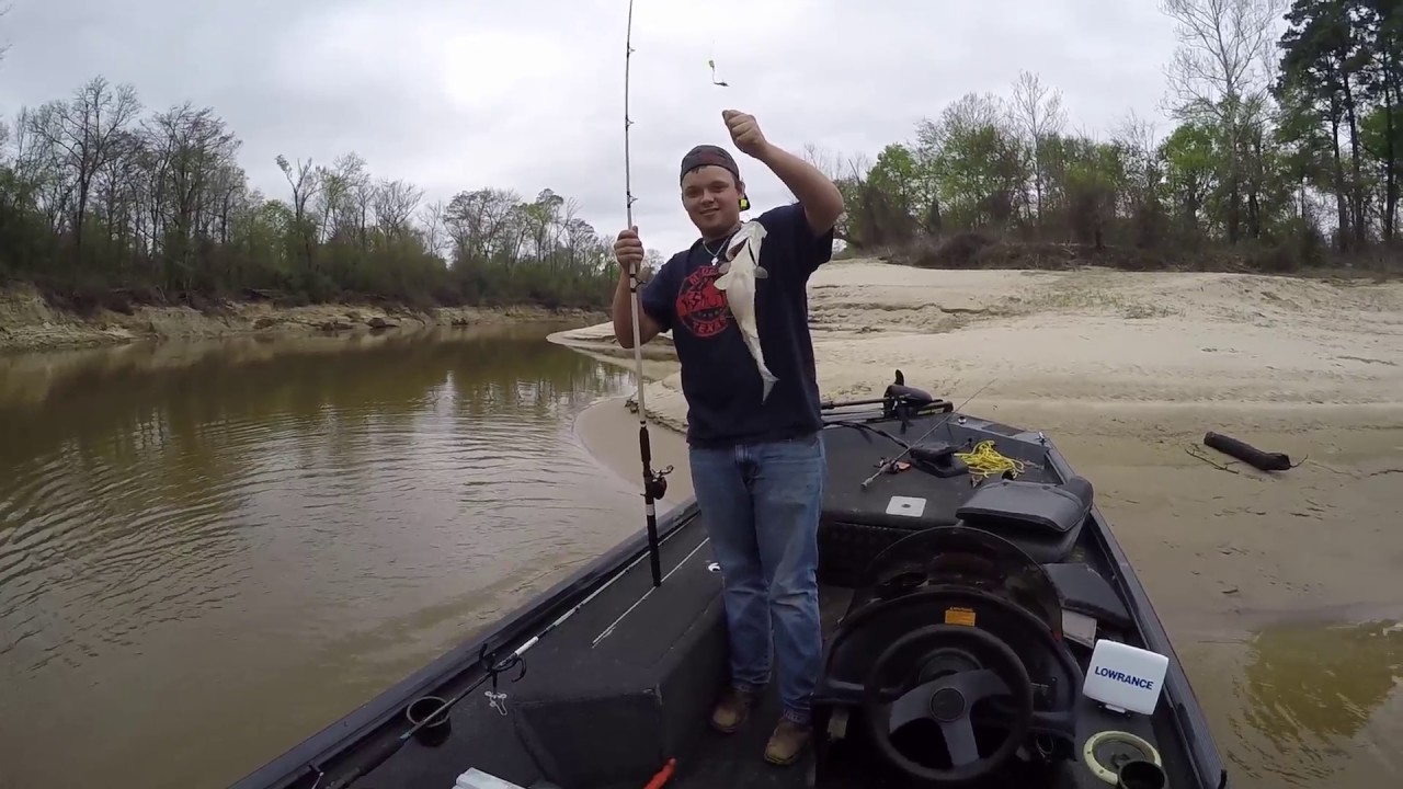 Sabine River Fishing - YouTube