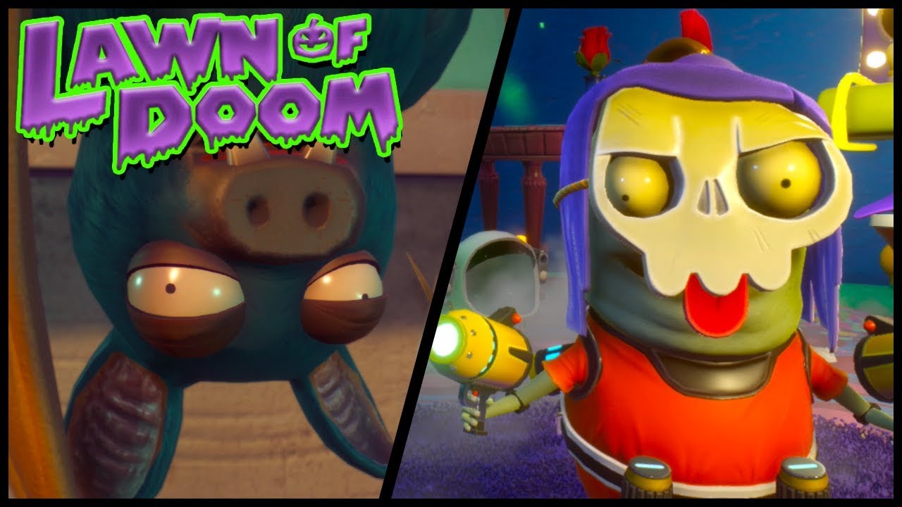 NEW LAWN OF DOOM HATS! Plants vs Zombies Garden Warfare 2 - YouTube