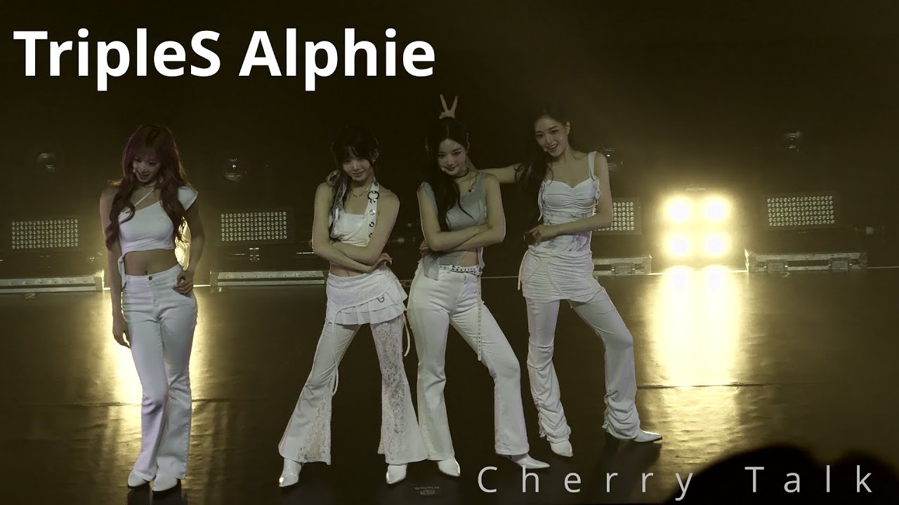 20250912 TripleS Alpha Percent Tour in Dallas - Cherry Talk - YouTube