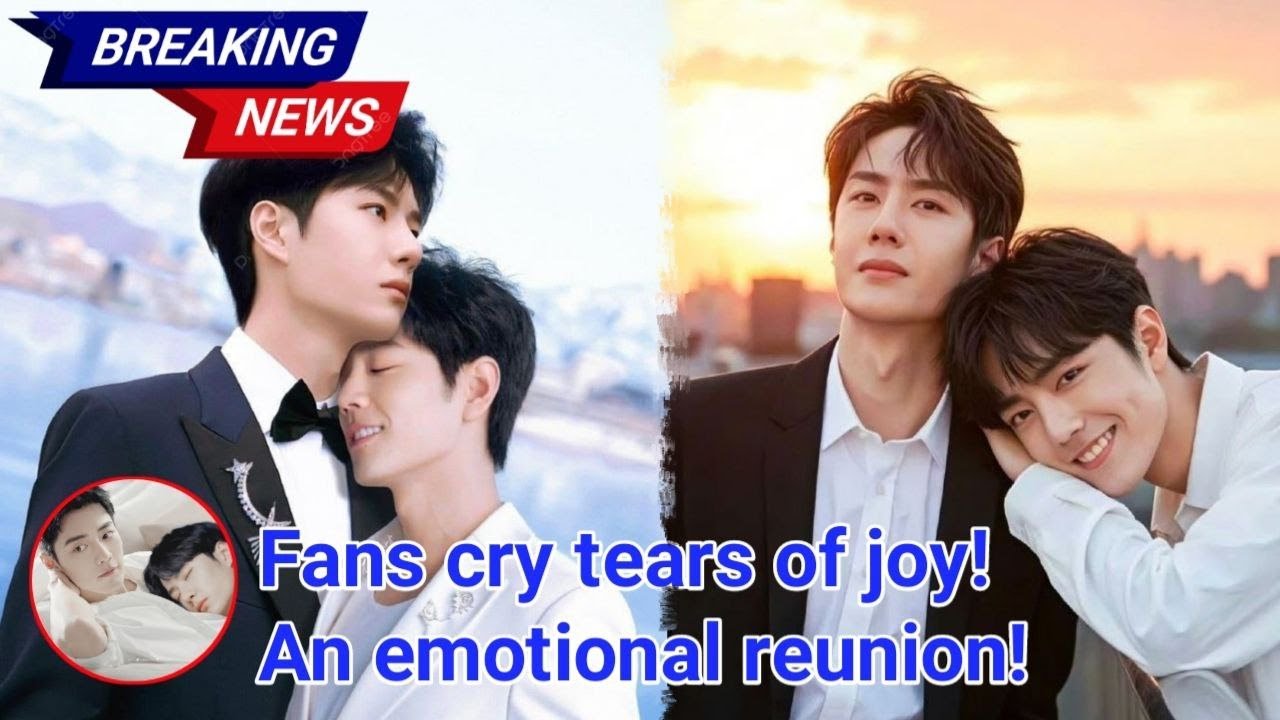 Entertainment Crying! Wang Yibo & Xiao Zhan Back Together in VOGUE ...