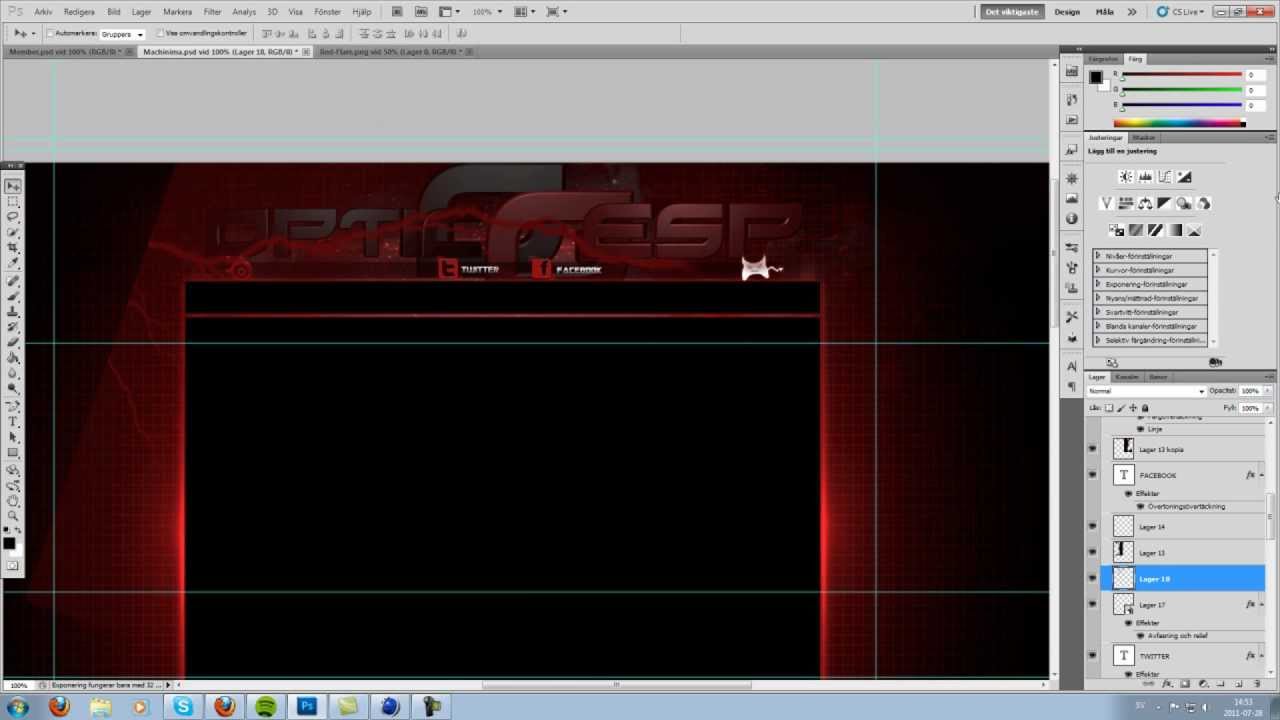 Speed Art Ep.2 - Optic Esp background - By RzD - YouTube