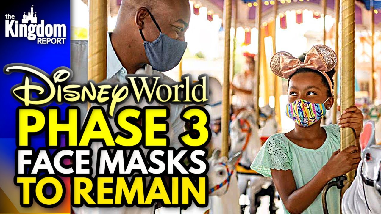 Disney World News Update: Phase 3 Face Masks, Frozen Sing-Along ...