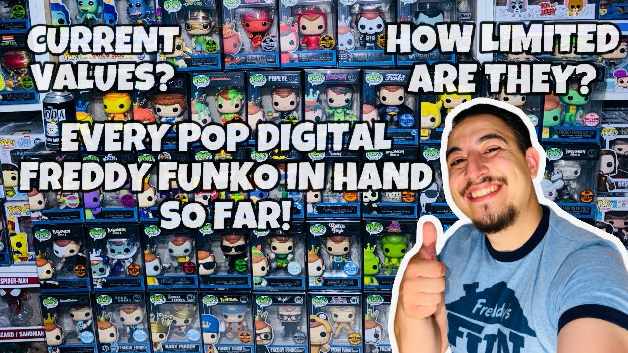 EVERY Freddy Funko From The Pop Digital NFT Collection So Far | Stats ...