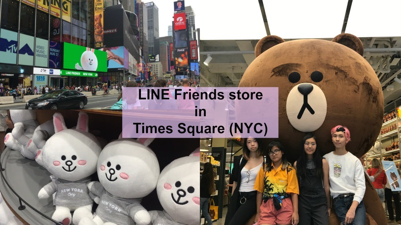 First Line Friends Store in America! - YouTube
