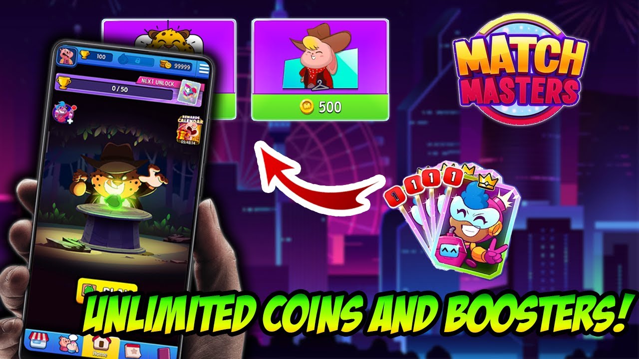 Match Masters Hack - Unlimited BOOSTERS & COINS With This Match Masters Hack 2025 (iOS, Android ...
