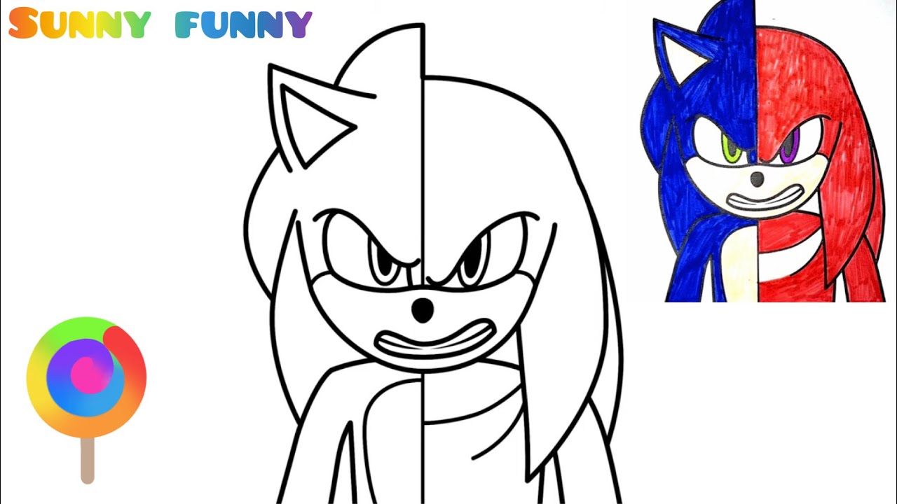 SONIC VS KNUCKLES COLORING PAGES / Tobu - Candyland [NCS Release] - YouTube
