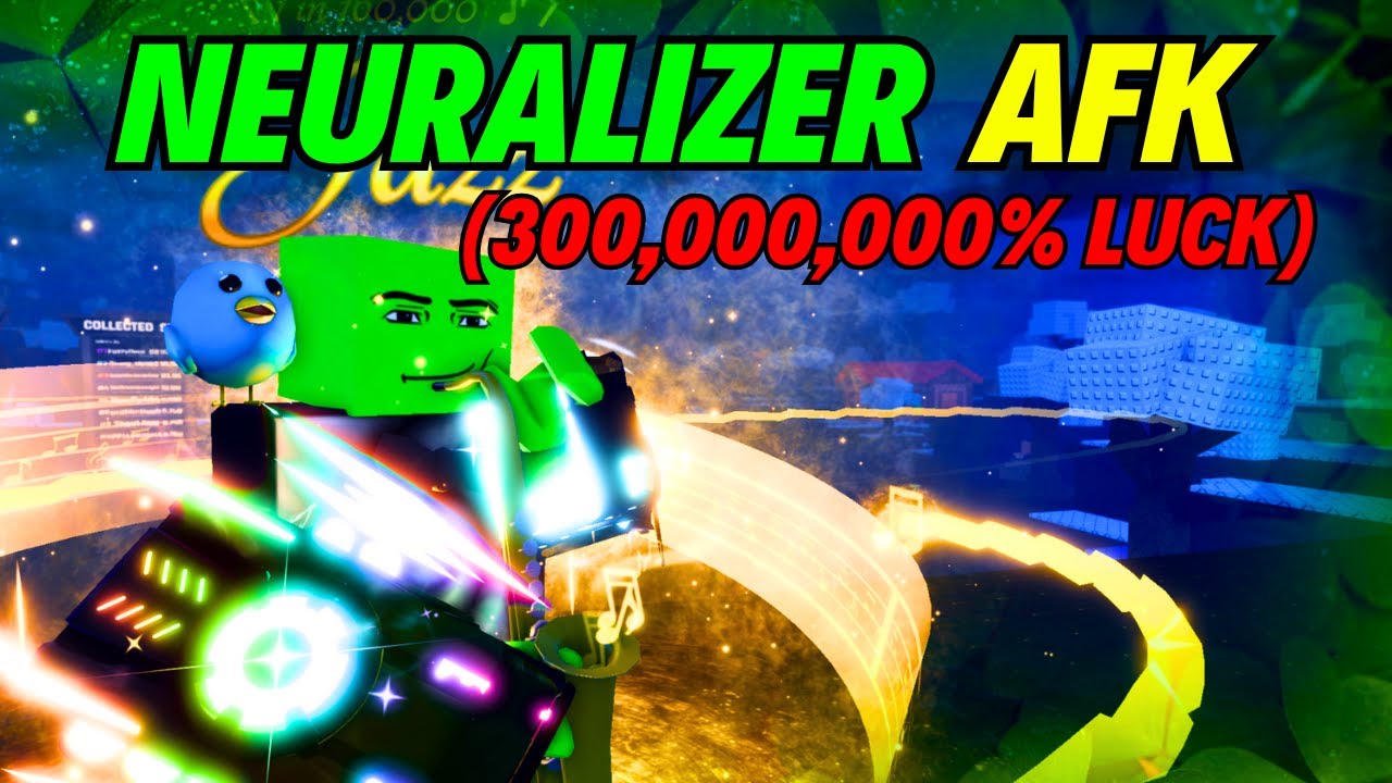 AFKing with Neuralizer Device And Getting 300,000,000% TOTAL LUCK ...