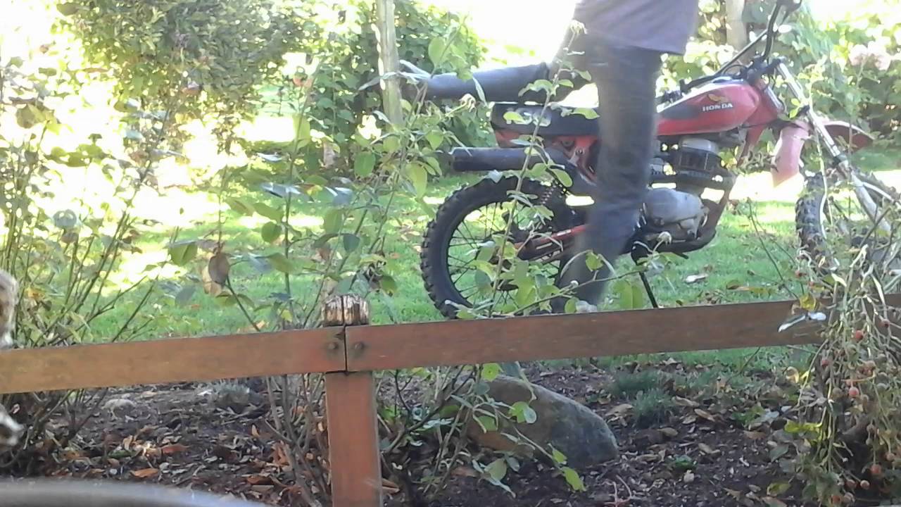1982 Honda XR 100 - YouTube