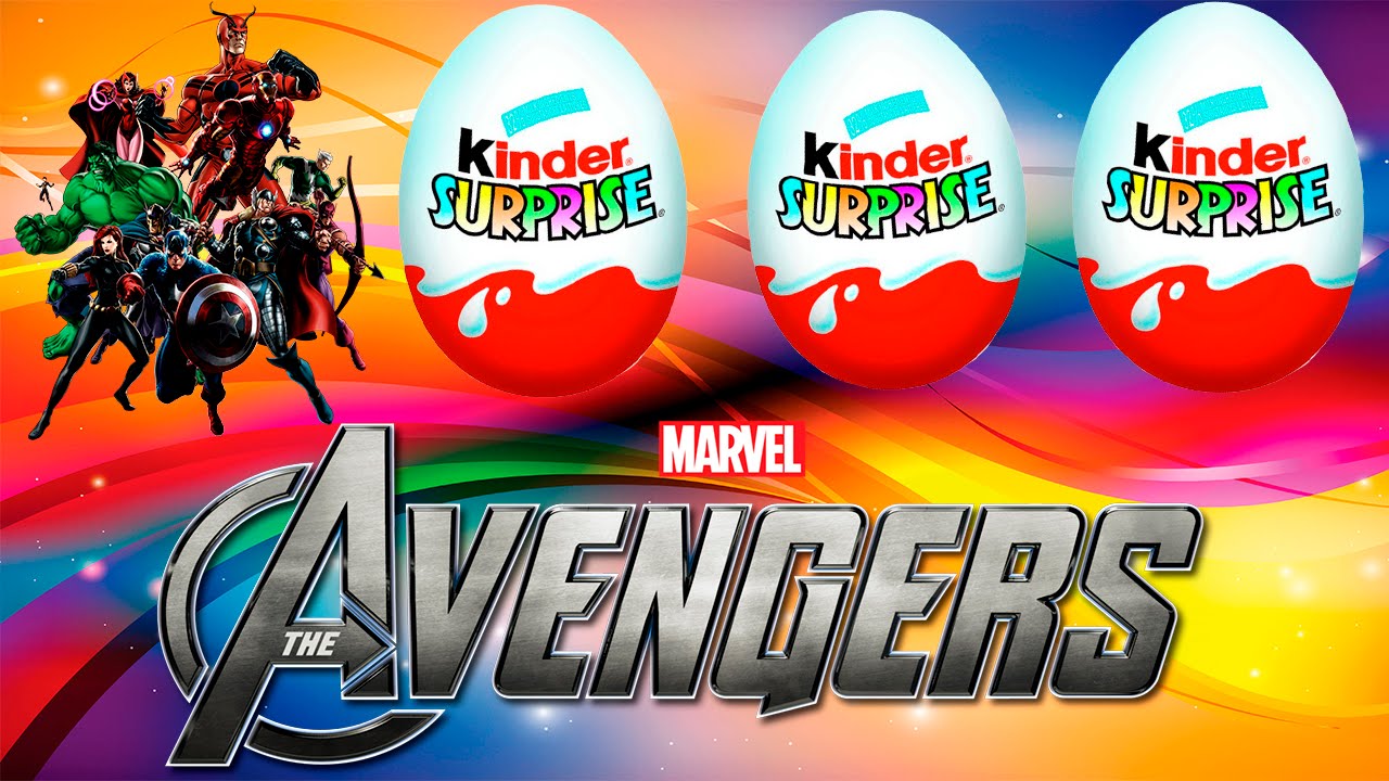 Surprise Eggs Avengers Marvel - YouTube