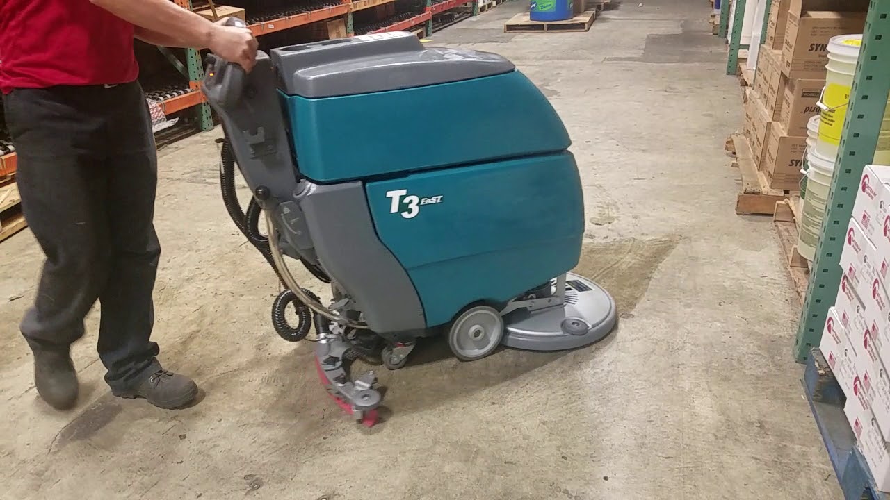 Tennant T3 S#: 10492646 Running Test - YouTube