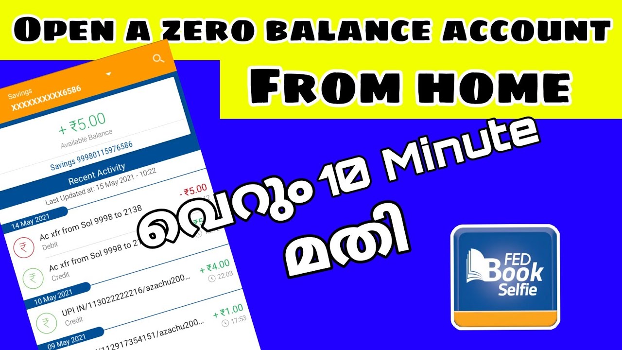 Creat a Bank Account From Home in 10 Minutes||Fedbook||Tips Guru - YouTube