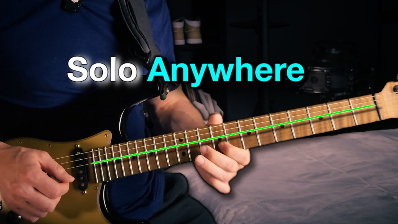 Guitar Soloing Trick: Solo Anywhere Using the One-String Method - YouTube