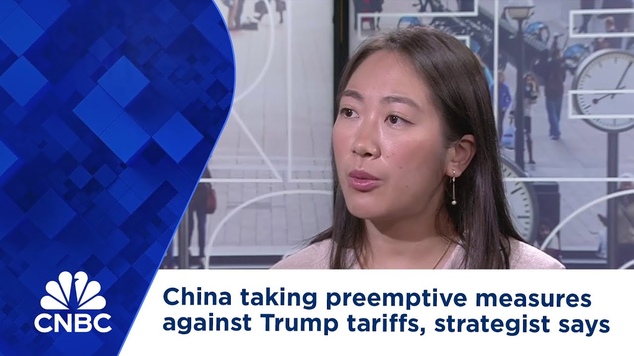 China taking preemptive measures against Trump tariffs, strategist says ...