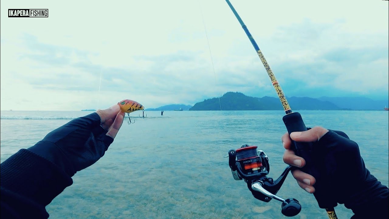 Lure kecil yang membuat reel menjerit | Mancing Pinggiran di karang ...