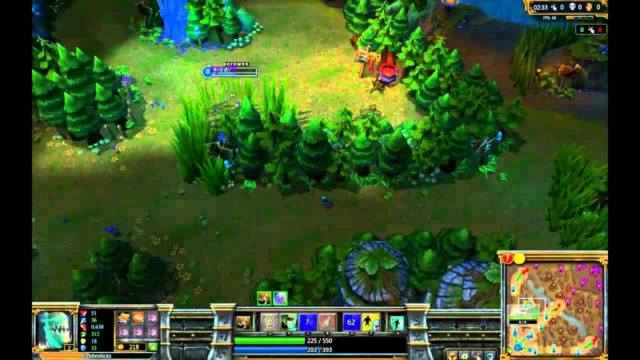 Fiddlesticks Jungle Route ( League of Legends ) - YouTube