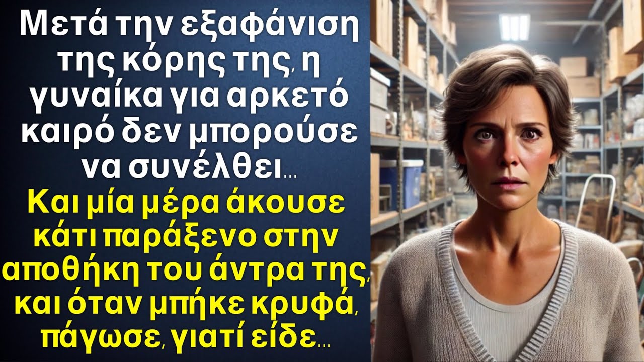 Μετά την εξαφάνιση της κόρης τους, η γυναίκα μπήκε τυχαία στην αποθήκη ...