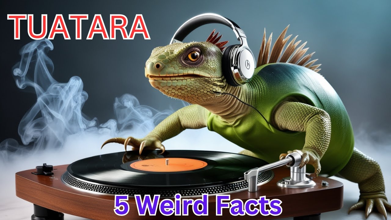 5 Weird Facts about TUATARA - Living Fossil with third Eye - YouTube