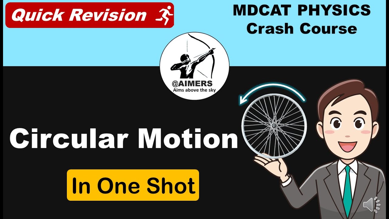 CIRCULAR MOTION in One Shot | All Concepts & PYQs| MDCAT Physics Crash ...