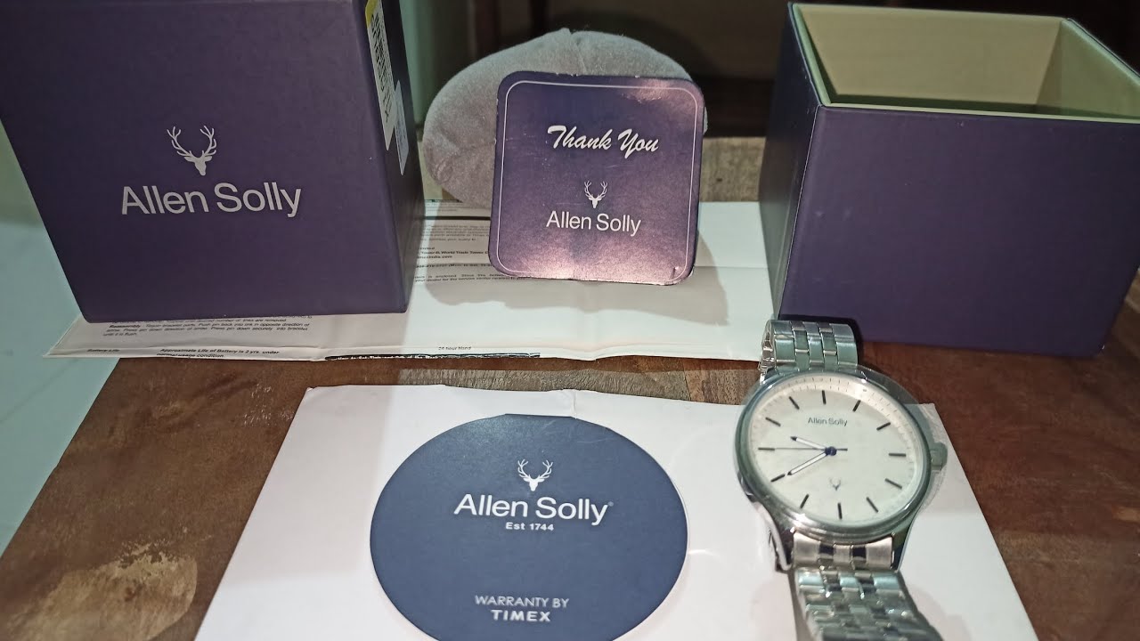 BRANDED WATCH [ALLEN SOLLY WATCH ] [BRAND NEW BY FLIPKART ] PREMIUM ...