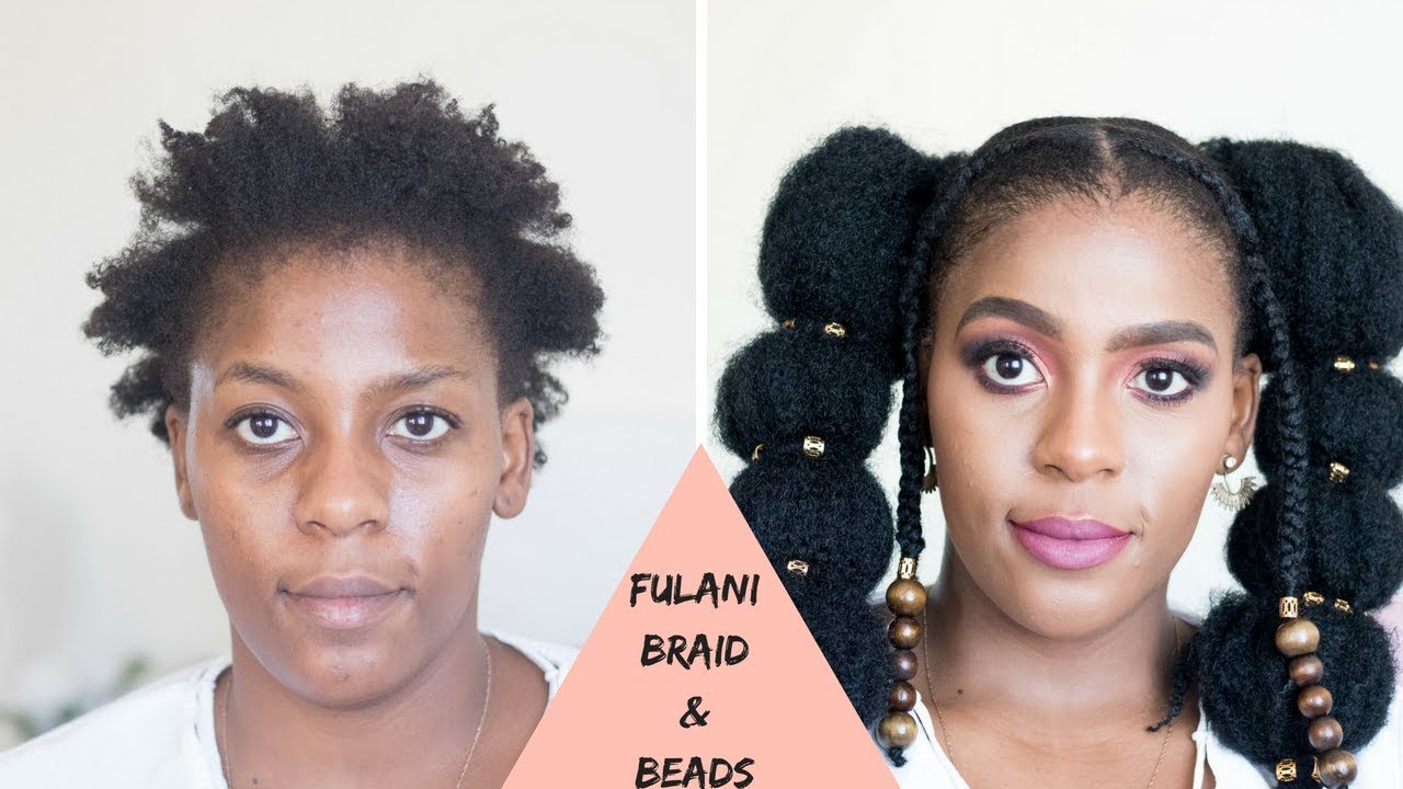 How To Fulani Inspired Tutorial African Braids And Bead African