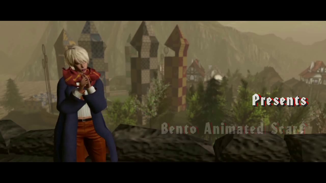Bento Animated Scarf for Second Life - YouTube