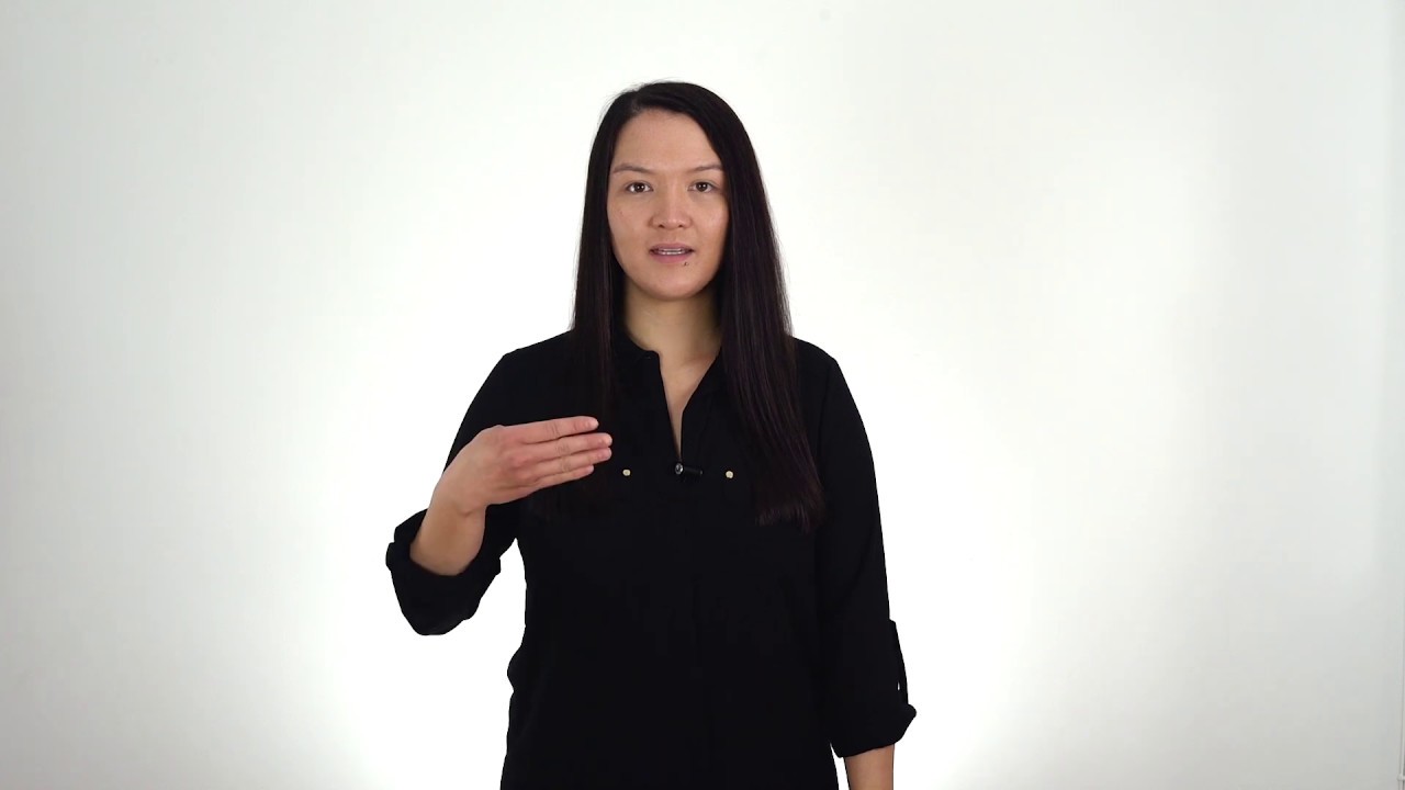 Number Nine 9 | BSL SSE Sign - YouTube