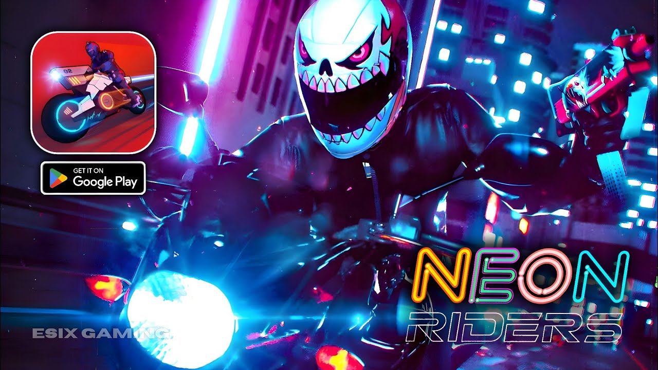 Neon Riders Official Android Gameplay - YouTube