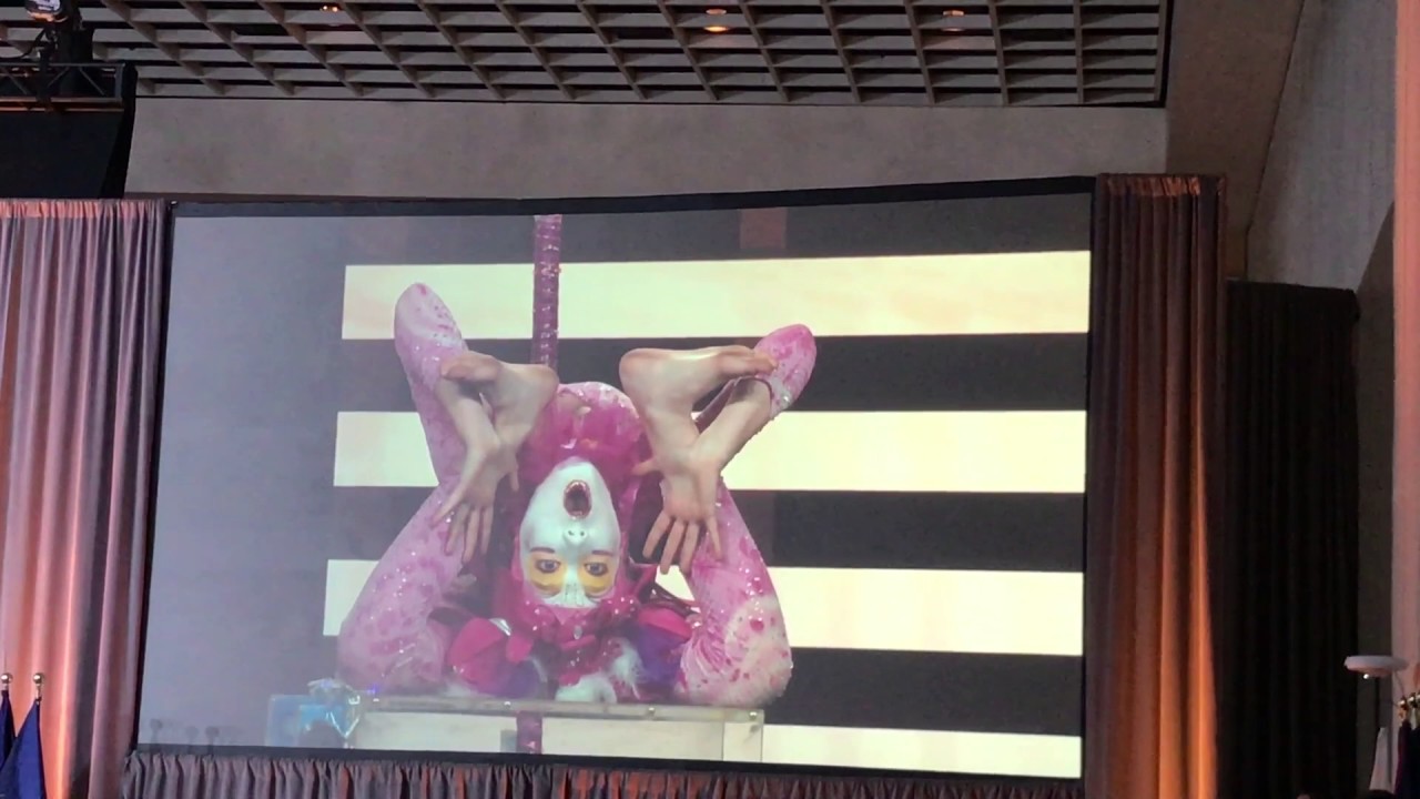 Contortion Box and Foot Archery - YouTube