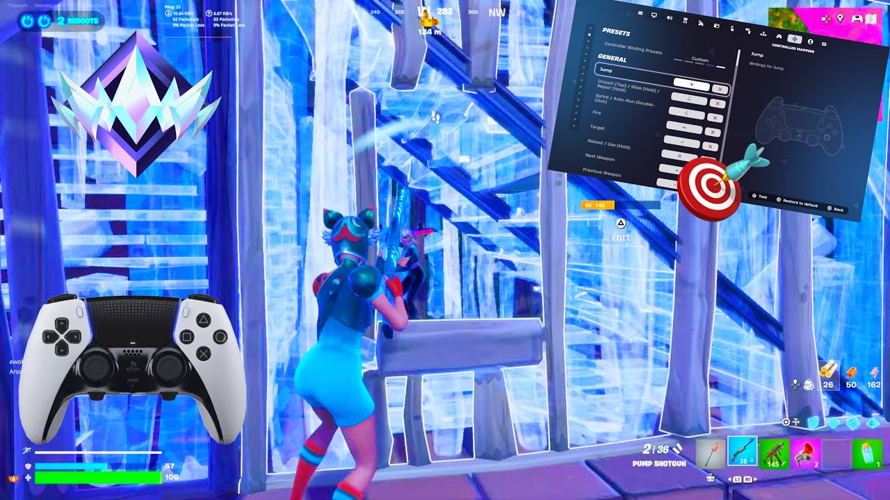 NEW BEST Controller/Console SETTINGS + Sensitivity Guide & Tutorial ...