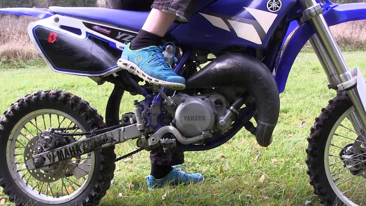 Yamaha YZ 85 First ride - YouTube