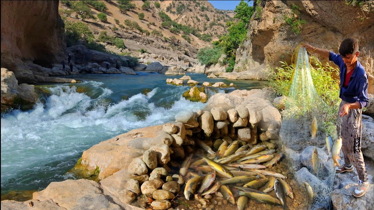 Fishing in the heart of pristine nature | The real life of Iranian ...