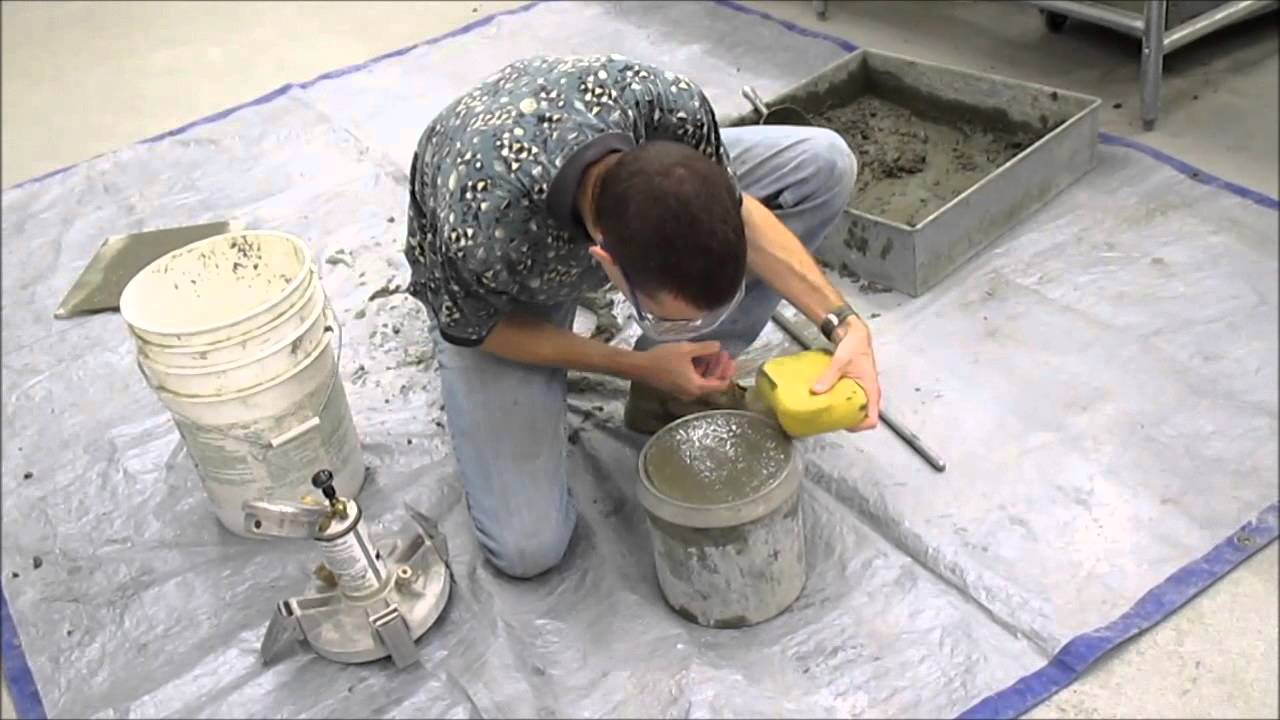 ASTM C138-Unit weight of concrete and C231-Air content via pressure air ...