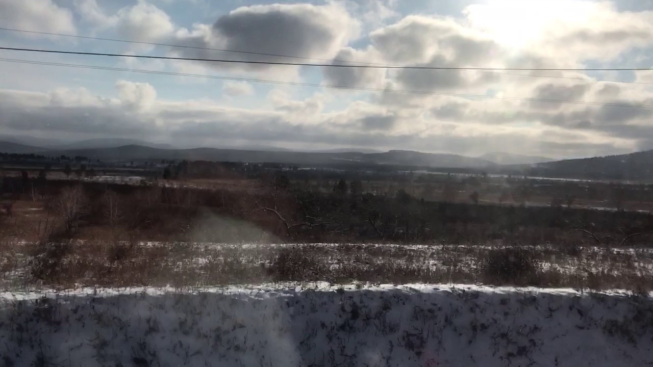 siberian train from vladivostok to irkutsk - YouTube