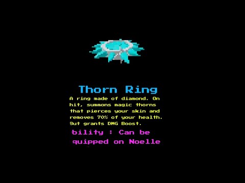 roblox DELTARUNE 3D RPG FINAL STRIKE [How to get the new Thorn Ring ...